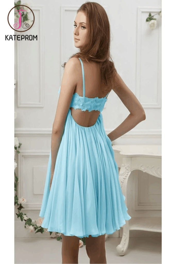 Chiffon Short/Mini Homecoming Dress Short Prom Dress KPH0038 – kateprom